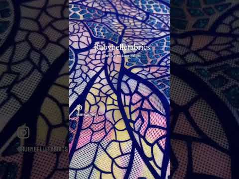 Wholesale Fabrics Ruby Flocking Fabrics Sewing #dressmaking #fabric #youtubeshorts #fabricshorts
