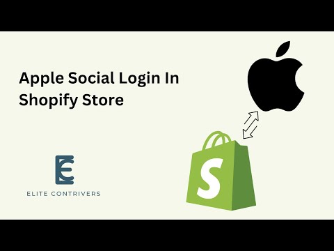 How to setup Apple login for Shopify Store? Shopify Apple SSO | Single Sign-On using Apple