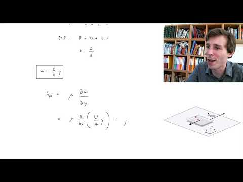 Computing shear force on a flat plate (Fluid Dynamics with Olivier Cleynen)
