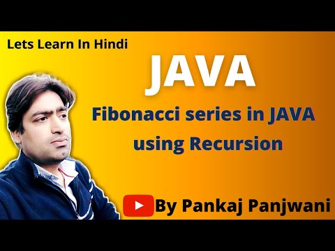 Learn Fibonacci Series in Java using Recursion | Hindi - Mind Luster