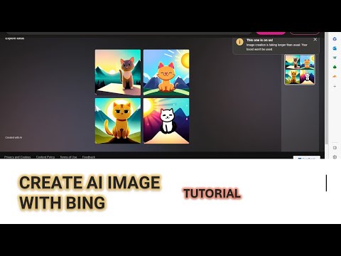 How to Create AI Image with Bing