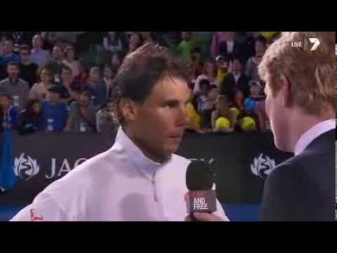 Rafael Nadal Answers A Question About His Girlfriend Maria Francisca Perello