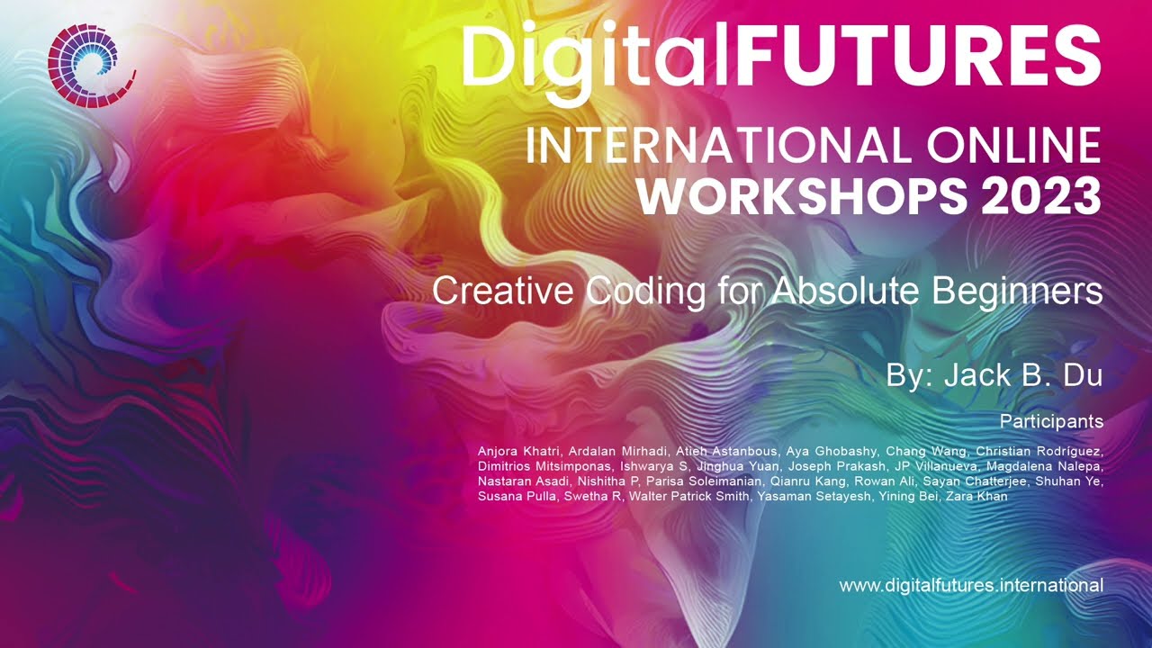 Creative Coding for Absolute Beginners - Workshop Highlights
