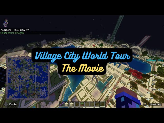 Village City World (Java Version) Minecraft Map