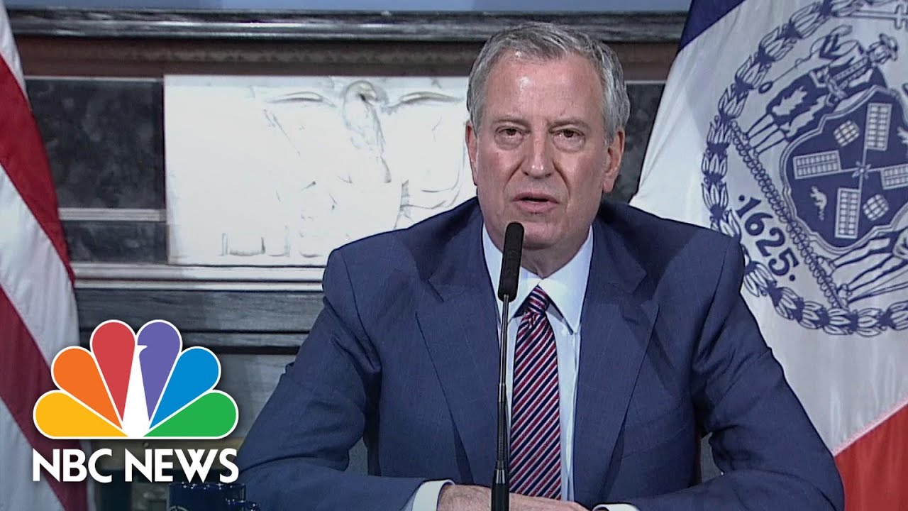 Mayor de Blasio Closes New York City Schools For Remainder Of The Year | NBC News