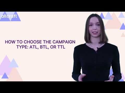 How to choose the campaign type: ATL, BTL, or TTL
