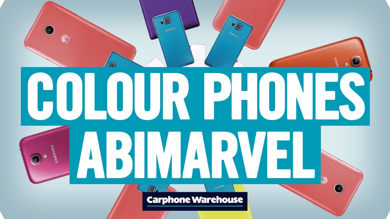 My favourite colour smartphones – Abi Marvel