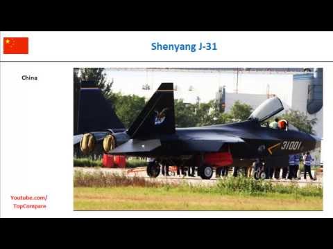 Shenyang J-15 or Shenyang J-31, Fighter Jet all specs comparison