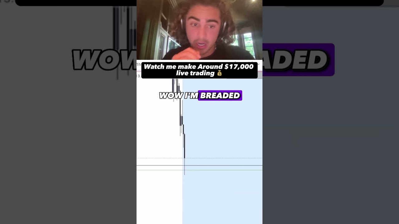 Making $17,000 live day trading