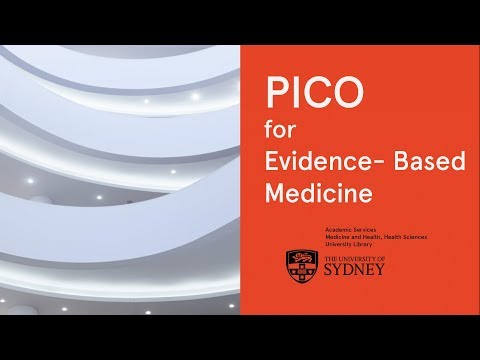PICO for Evidence-based medicine