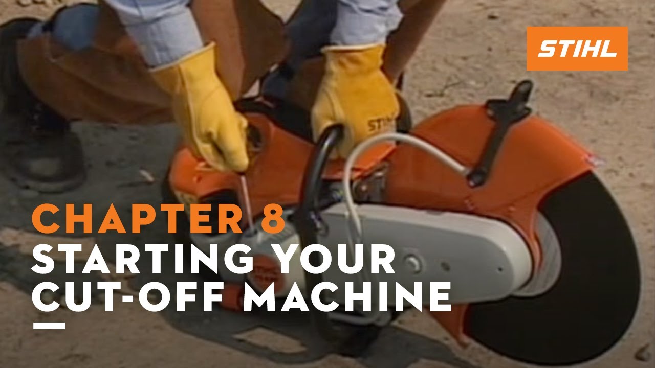 How to Start a Cut Off Machine | Cut Off Machines | STIHL USA