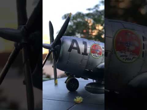 P 47 Thunderbolt 1/48 - tutorial de plastimodelismo - scalemodel -plasticmodel - aircraft model