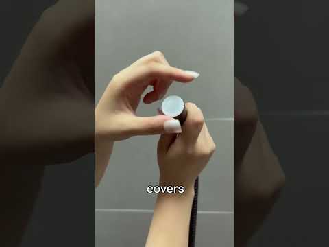 How to connect the shower hose to the hand held shower head! #diy #showerhead #amazonfinds