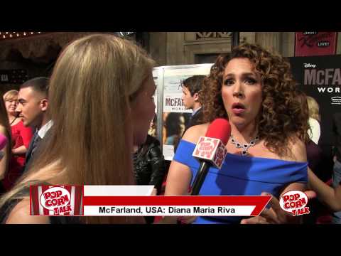 Diana Maria Riva @ The McFarland, USA Premiere