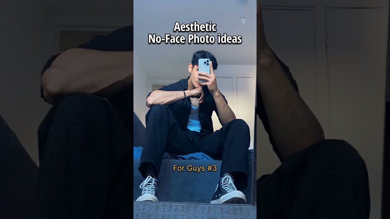 Aesthetic No-face photo ideas for guys! - Get Inspired! #mensfashion #pose #mensstyle