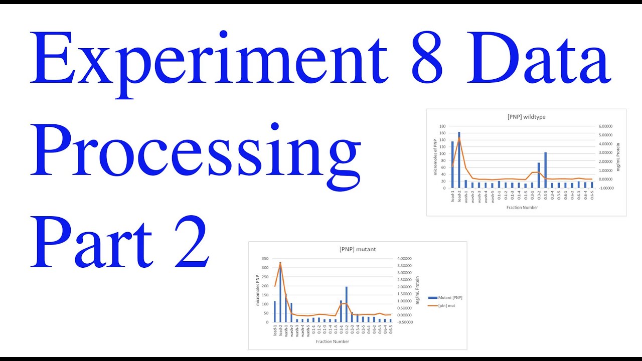 Experiment 8 Data Processing Part 2
