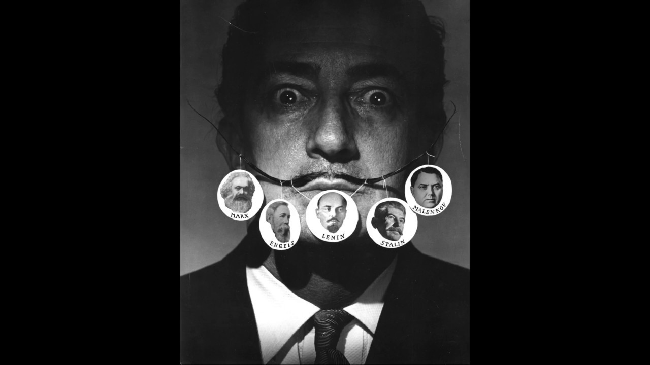 Variants from Dalí's Mustache. Temporary exhibition with portraits by Philippe Halsman