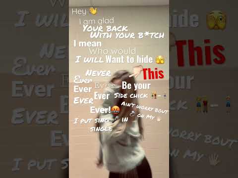Your side chick #fypシ #sidechick #thistookforever