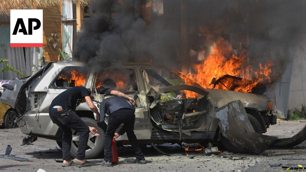 At least 8 killed after Israel strikes vehicles across Lebanon