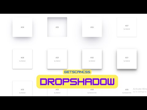 Beautiful CSS Box Shadow Generator Effects Tools Examples | getcssscan