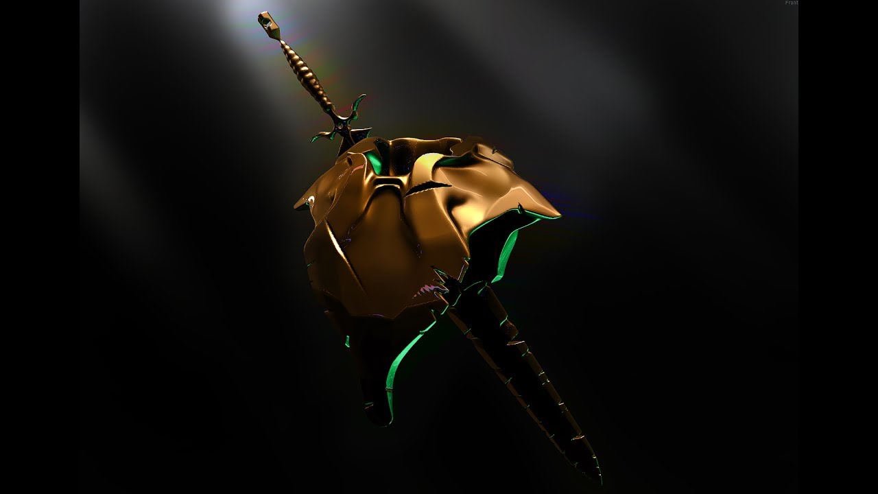 Quick Fun Build - Fantasy Sword - 3D Coat