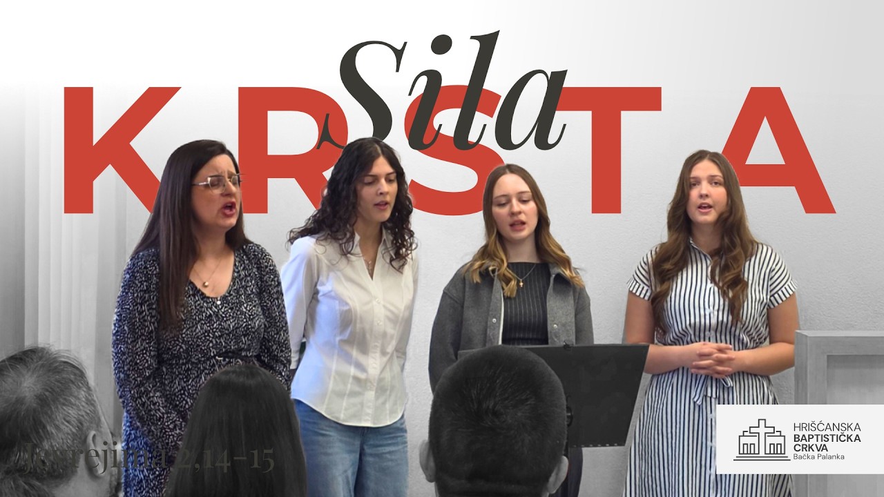 Sila Krsta [Power of the cross by Keith & Kristyn Getty] (Cover by Daniela, Mia, Sara & Ana)
