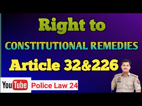 Article 32&226 of Indian Constitution //Types of Writ.