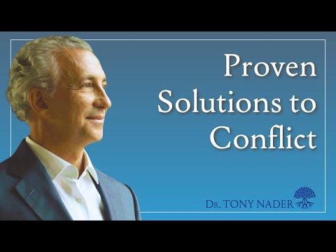 Dr. Tony Nader delivers a special message of Proven Solutions to ...
