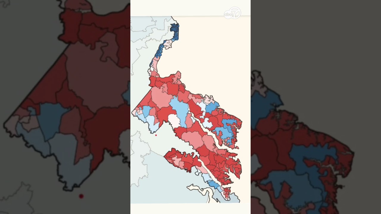 #virginia released its congressional redistricting map, changing NOVA representation #politics