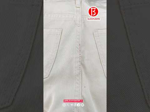 This is how to restore the clothes after taking off the threads and opening up the dimensions.
