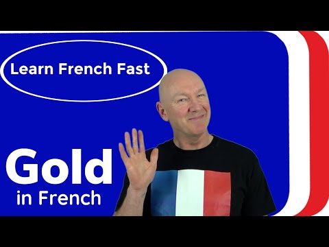 Learn French | How to Say "Gold" in French | Learn French Language