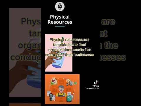 IN SIMPLE TERMS: WHAT’S THE DEFINITION AND A STARBUCKS EXAMPLE OF THE TERM PHYSICAL RESOURCES?!