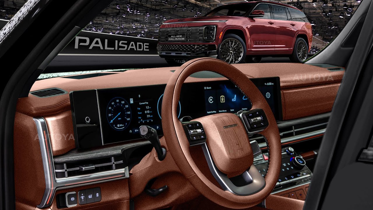 2026 Hyundai Palisade Virtually Showcased Inside-Out With Extensive ...