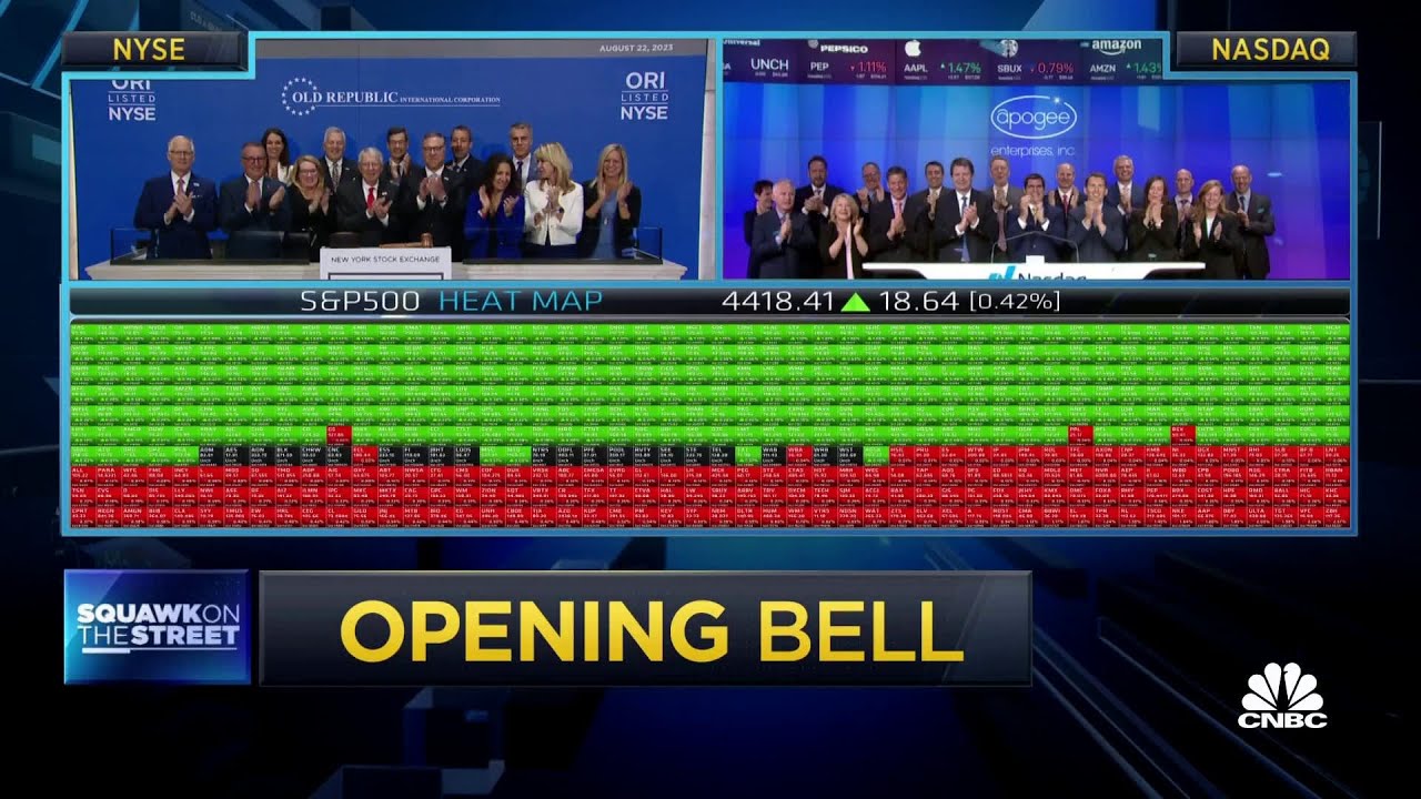 Opening Bell: August 22, 2023