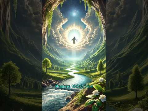 Psalms 103:2,3&4 NIV & King James #jesus #bible #shorts