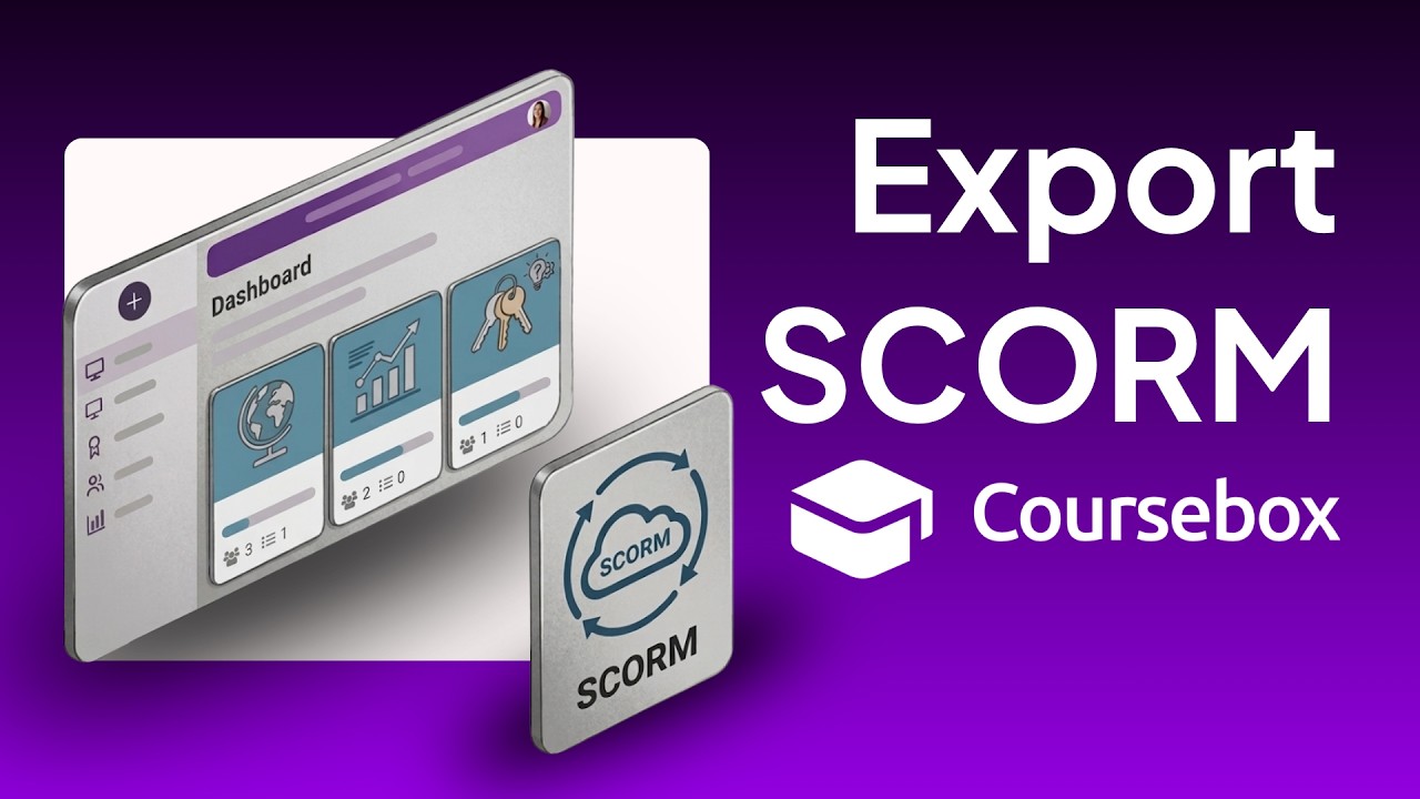 SCORM File Export Coursebox Tutorial
