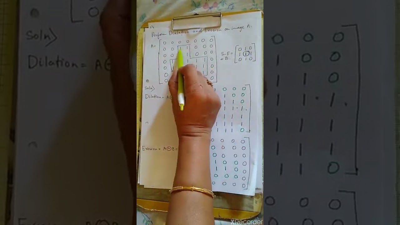 Dilation-Morphological Image Processing-Numerical-DIP