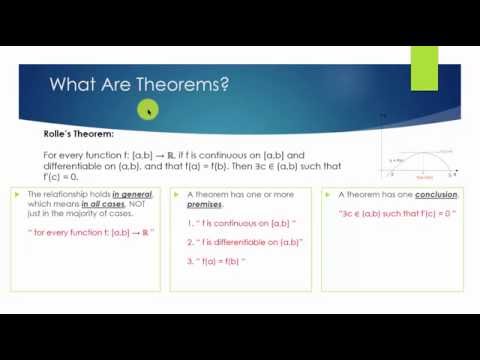 What Are Theorems?