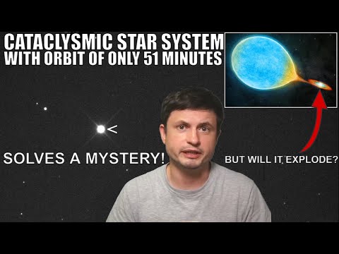 Record Breaking Binary Star With an Orbit of 51 Minutes Solves a Mystery