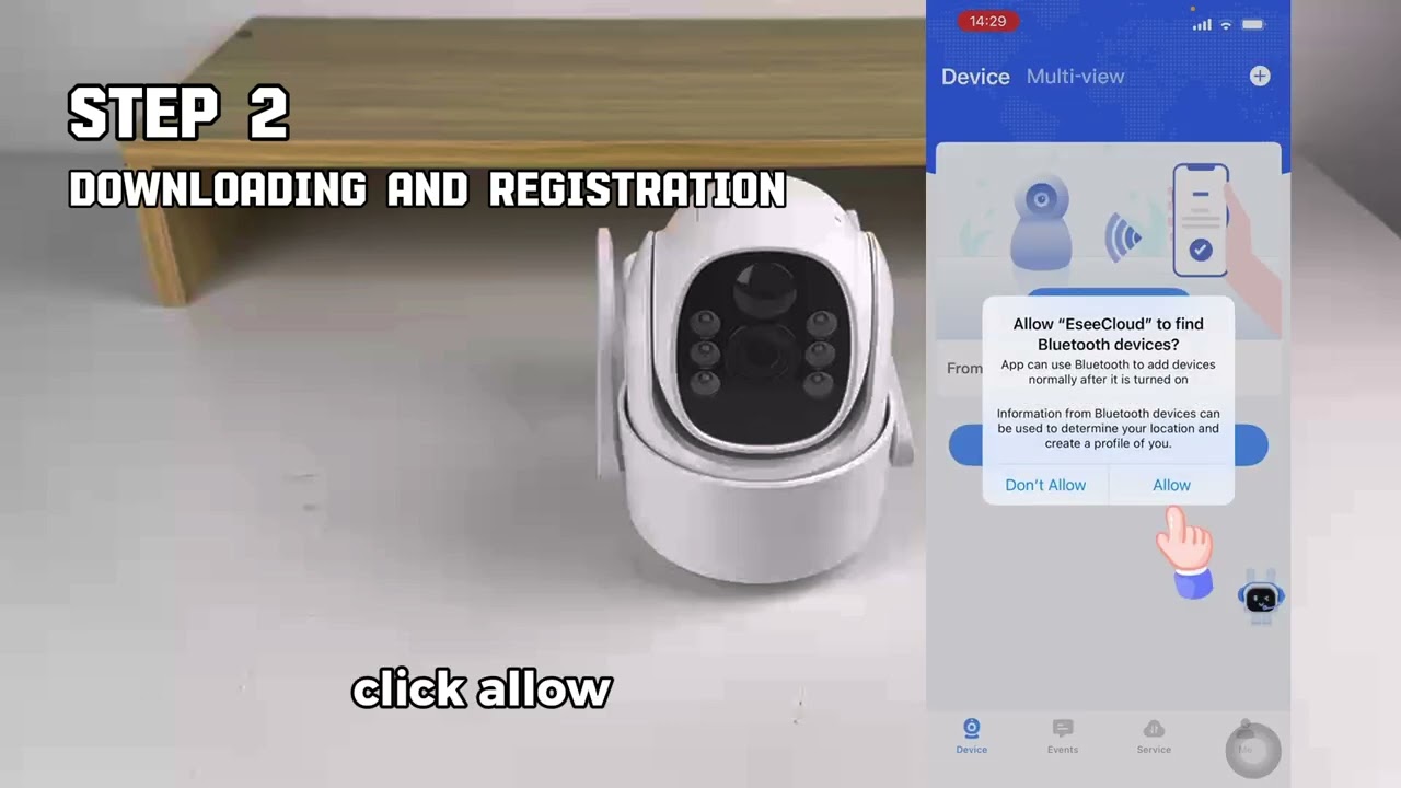 Quick Setup Guides- Eseecloud APP-4G Camera