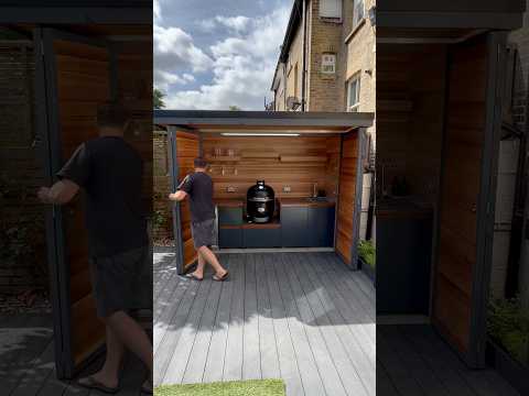BBQ POD WITH KAMADO OVEN