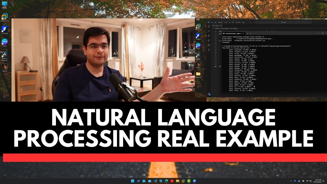 Natural Language Processing with Python: TFIDF