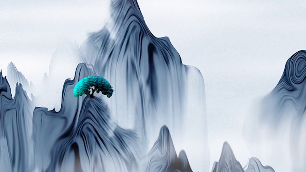 【DC】Fantasy Chinese ink landscape space（Video）