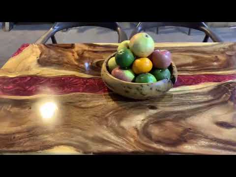 EPX0299-T9 (1200-700-40) - Epoxy Coffee Table/ Study Table - Natural ...