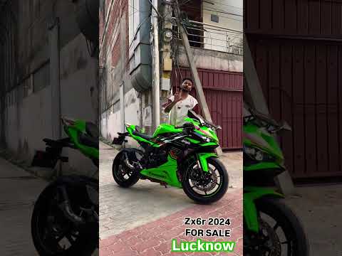 @RaceDynamicsLucknow for sale zx6r #2024 model #kawasaki ninja zx6r #viralvideo rider #100kvews