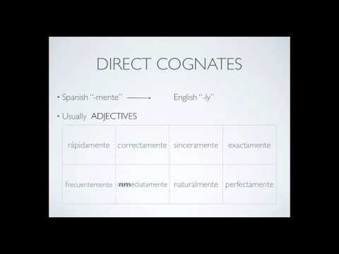 Los Cognados - cognates