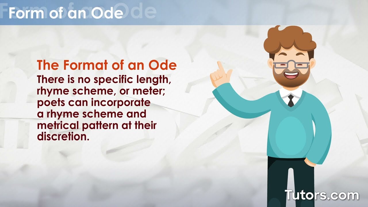 Odes | Form, Types, and Examples