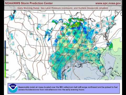 Public Weather Outlook for 04-10-2011 from the NOAA Storm Prediction Center