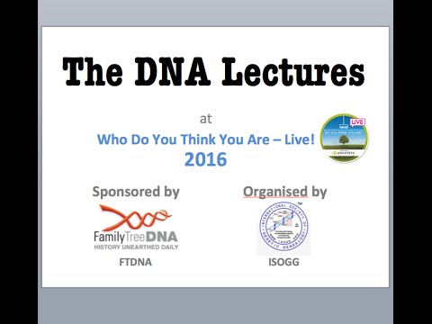 Autosomal DNA - how to use it in practice (Maurice Gleeson)