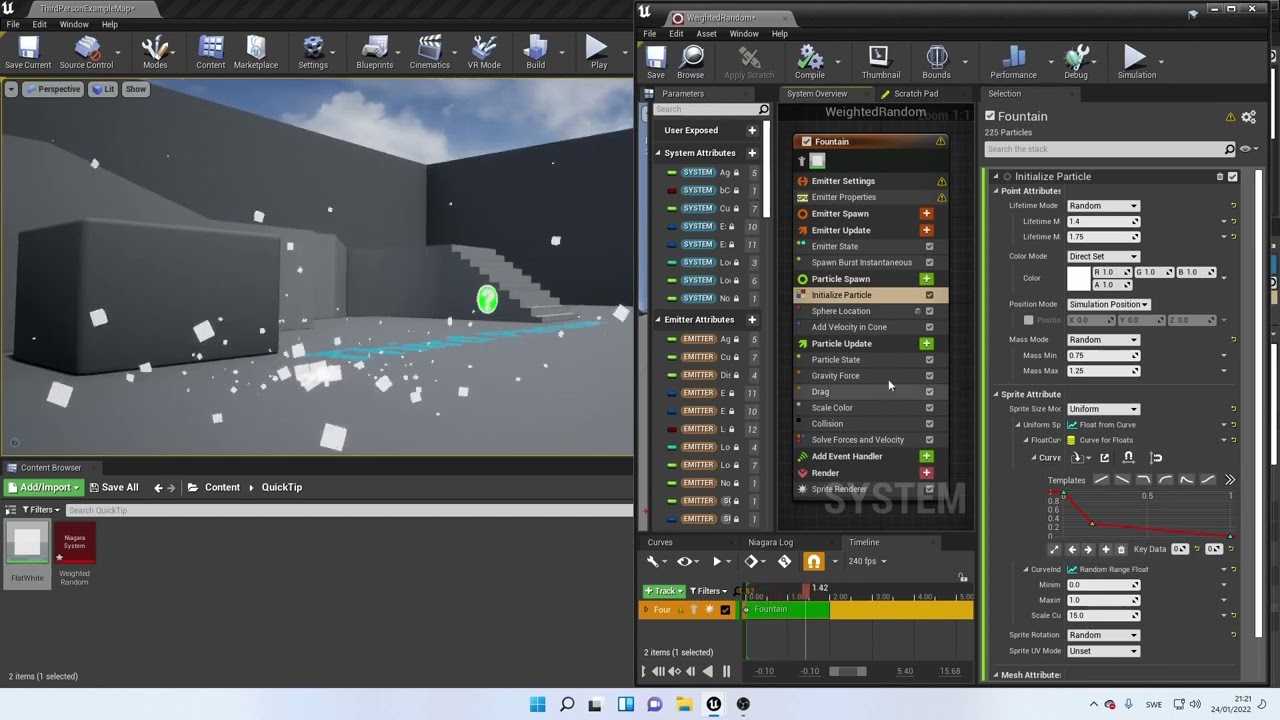 Partikels UE4 Niagara Quicktips - Real Time VFX